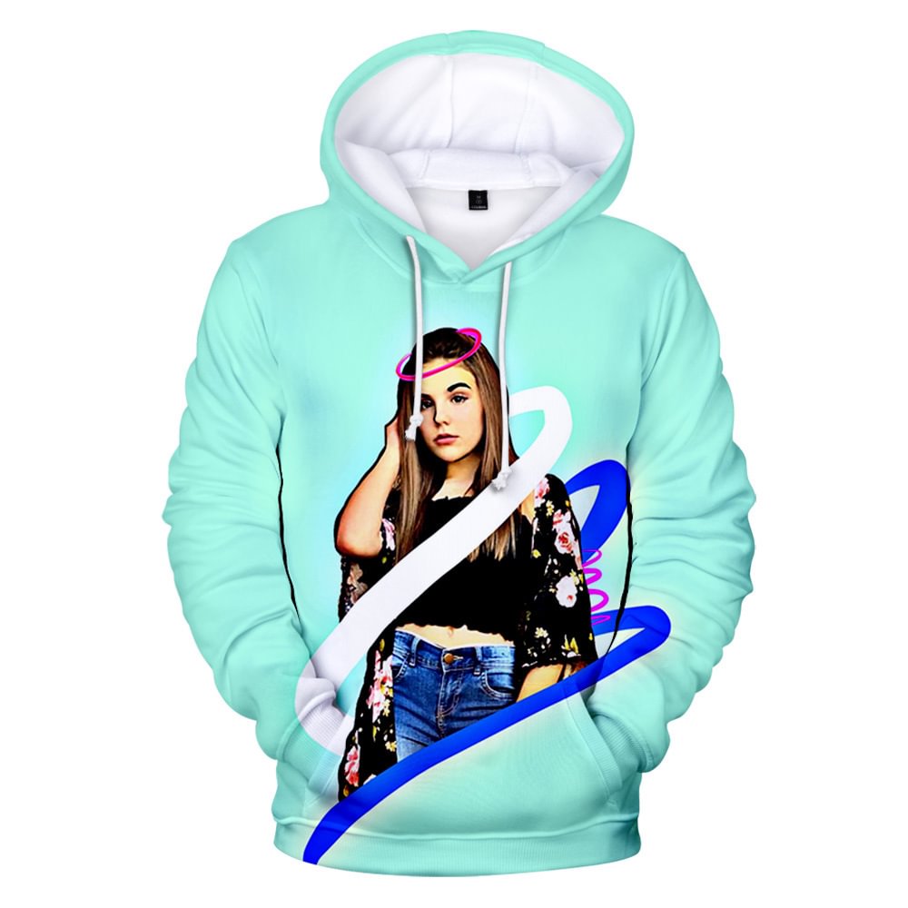 Piper Rockelle Hoodie Graffiti Letters 3D Print Hooded Sweatshirt with ...