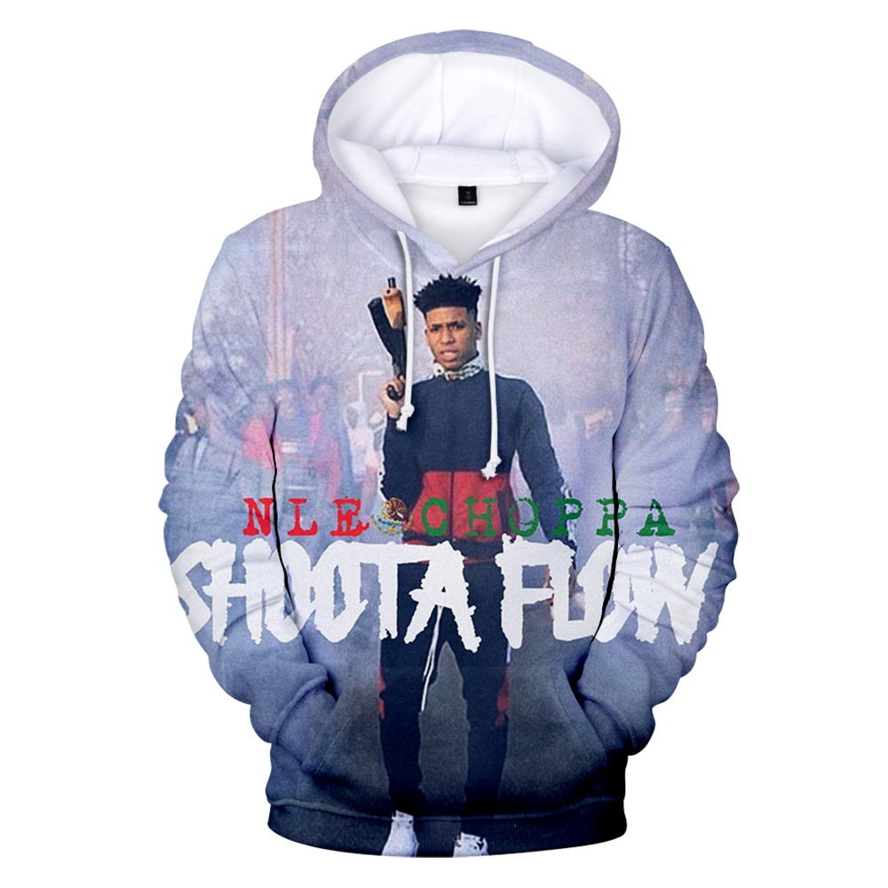 Rapper NLE Choppa For Unisex 3D All Over Print Hoodie
