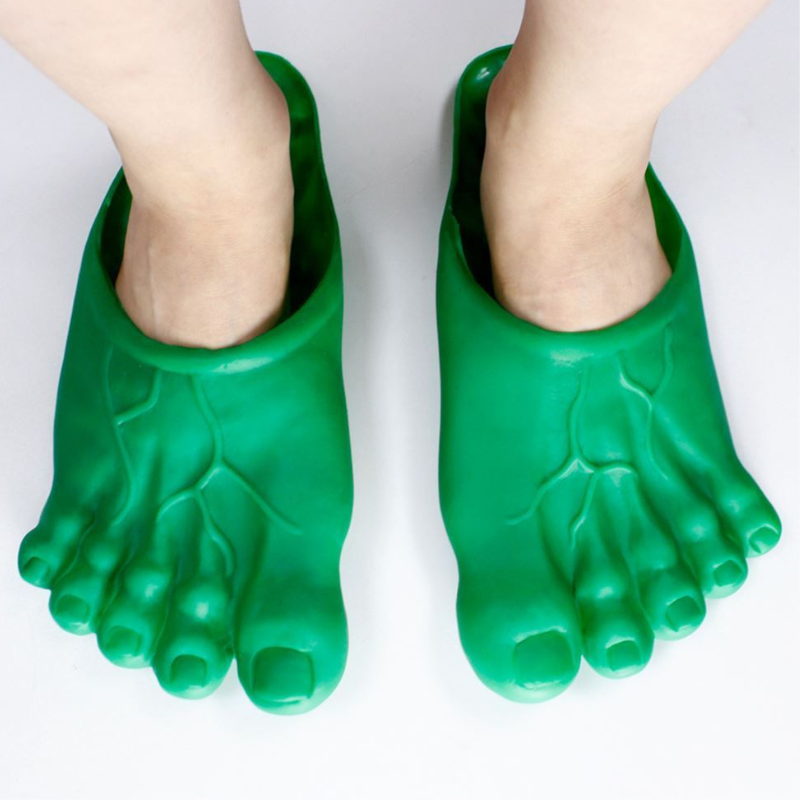 Funny Giant's Foot Slippers