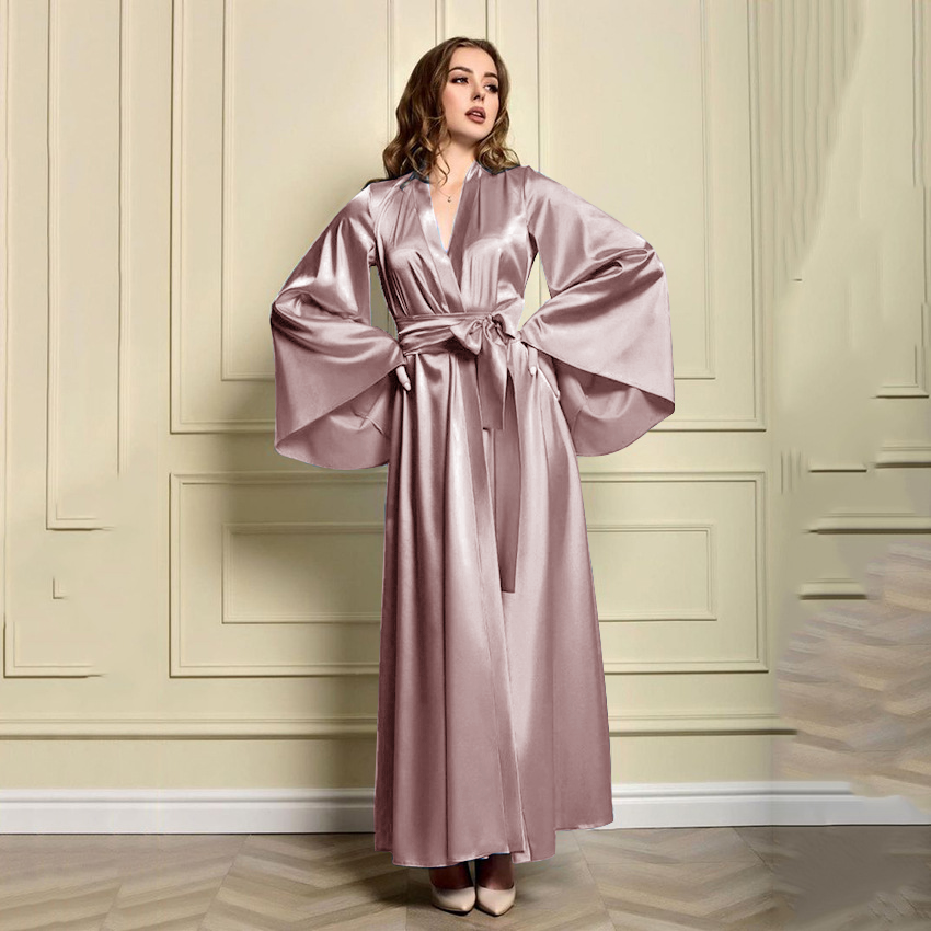 Luxury Long Silk Robe For Women In Multiple Colors | Real Silk Life