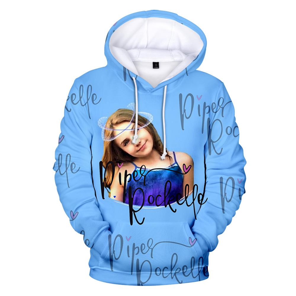 Piper Rockelle Hoodie Graffiti Letters 3D Print Hooded Sweatshirt with ...