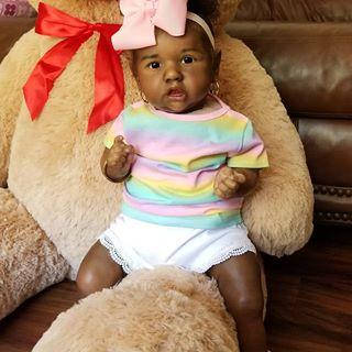 20'' Little Ranko Reborn Baby Doll Girl, Handmade Realistic Baby Doll ...