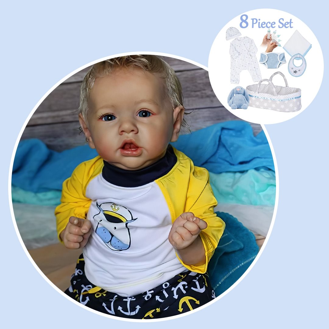 Dollish 20"Little Ruby Reborn Saxia Baby Doll Girl, Realistic＆Lifelike ...