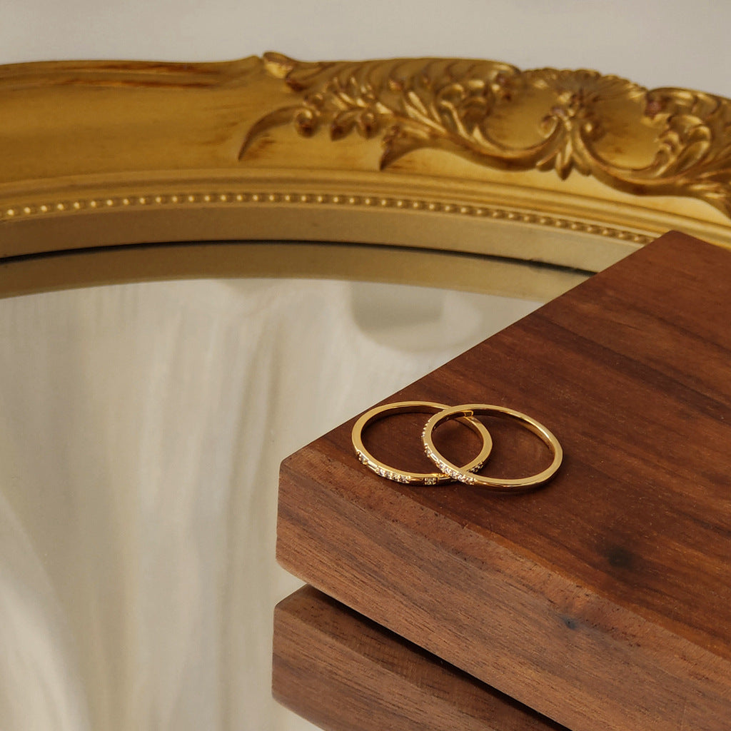 Golden Shiny Knuckle Ring