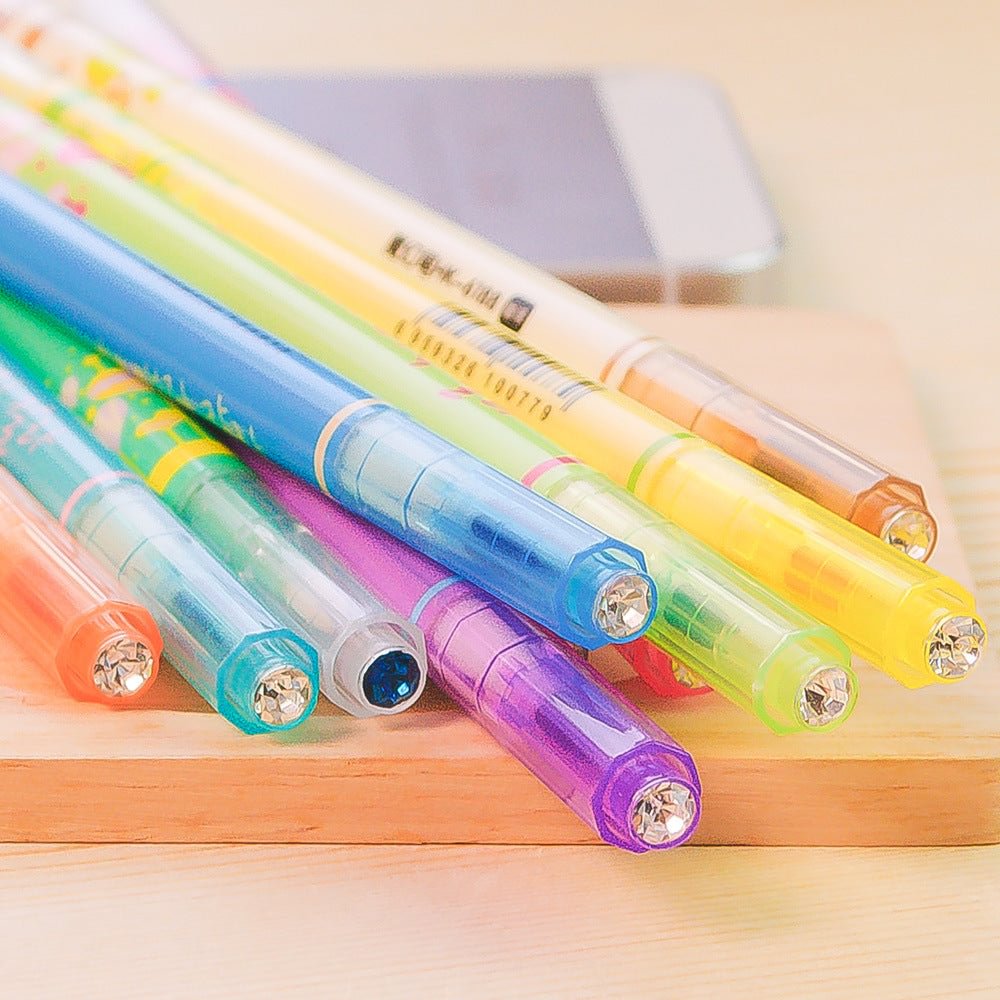 12 Color Magic Color Changing Pen Highlighter