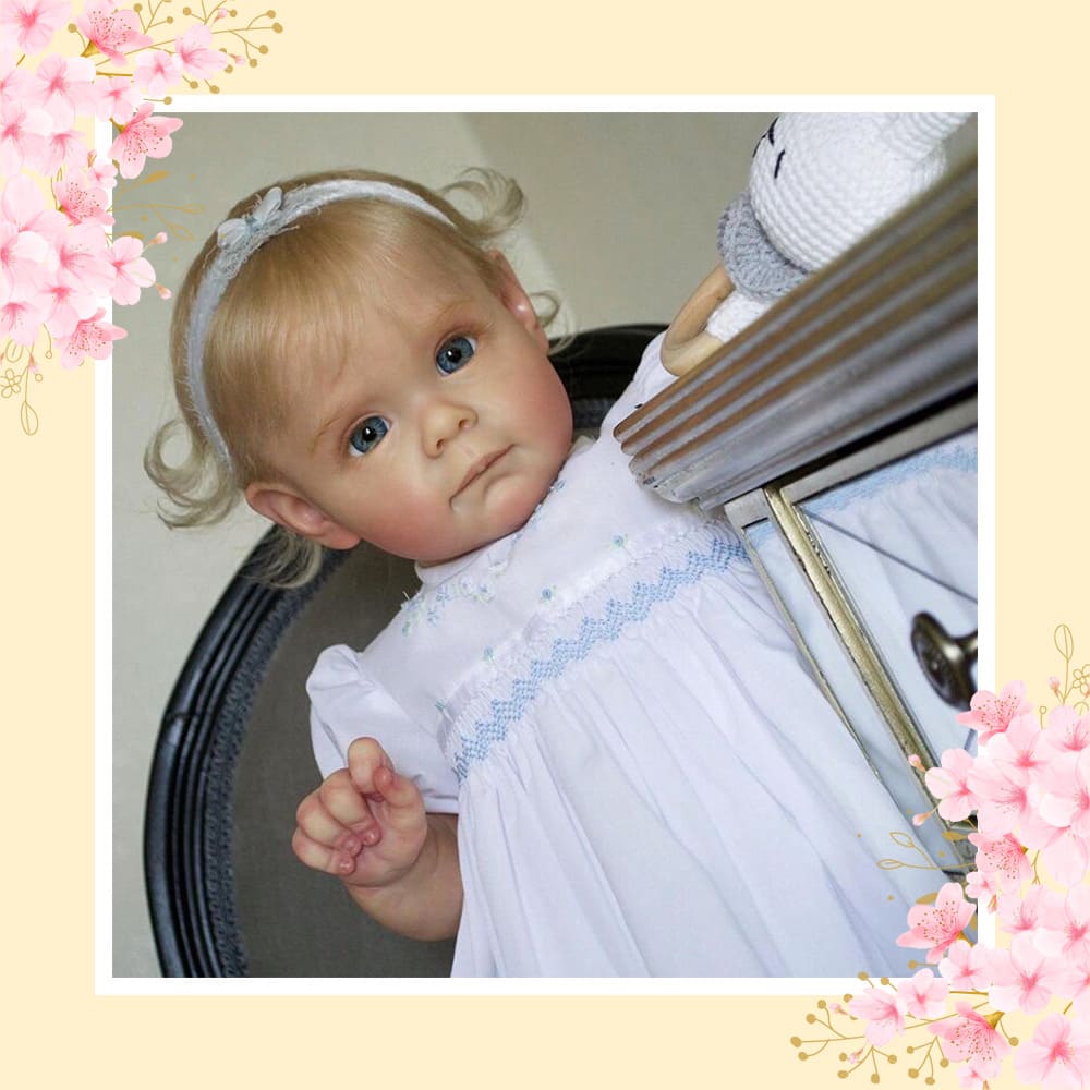 Reborn baby dolls Maggi made from Limited sold out kit by Rbgdoll