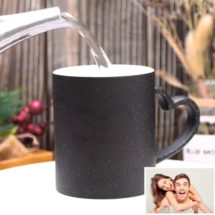 Personalized Magic Mug Custom 1 Photo Heat Color Changing Cup Mug
