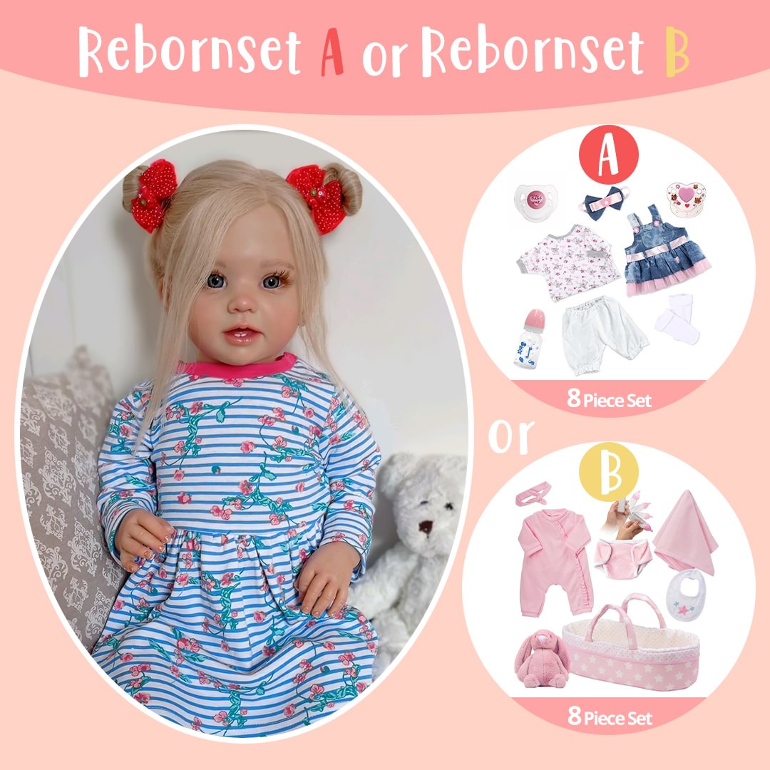 20'' Truly Baby Girl Newborn Doll Toy Kali