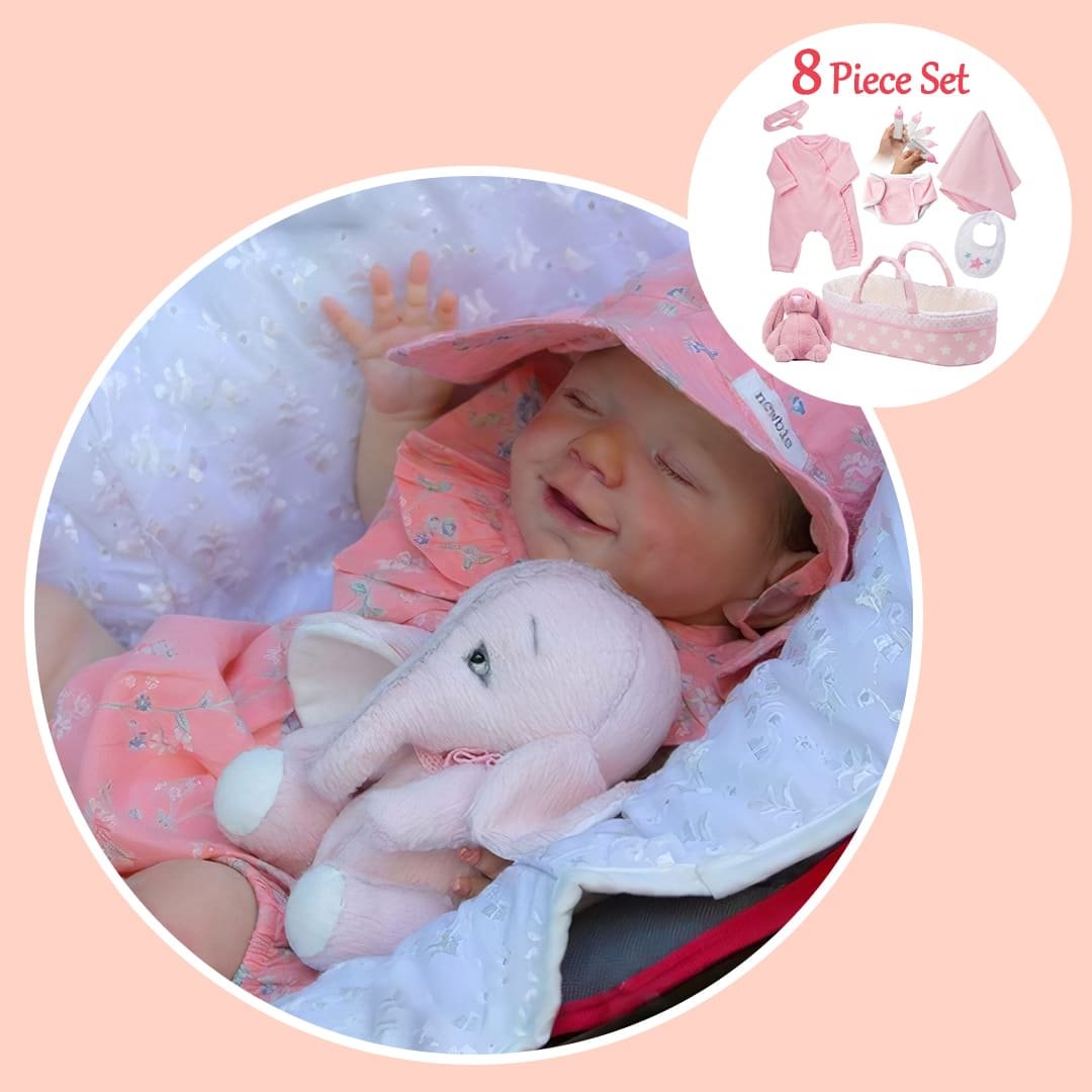 20'' Kids Reborn Lover Veronica Reborn Silicone Newborn Baby Doll Girl ...