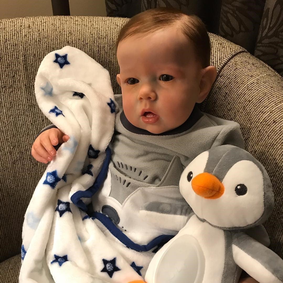 20'' Little Cute Sandy Reborn Baby Doll Boy