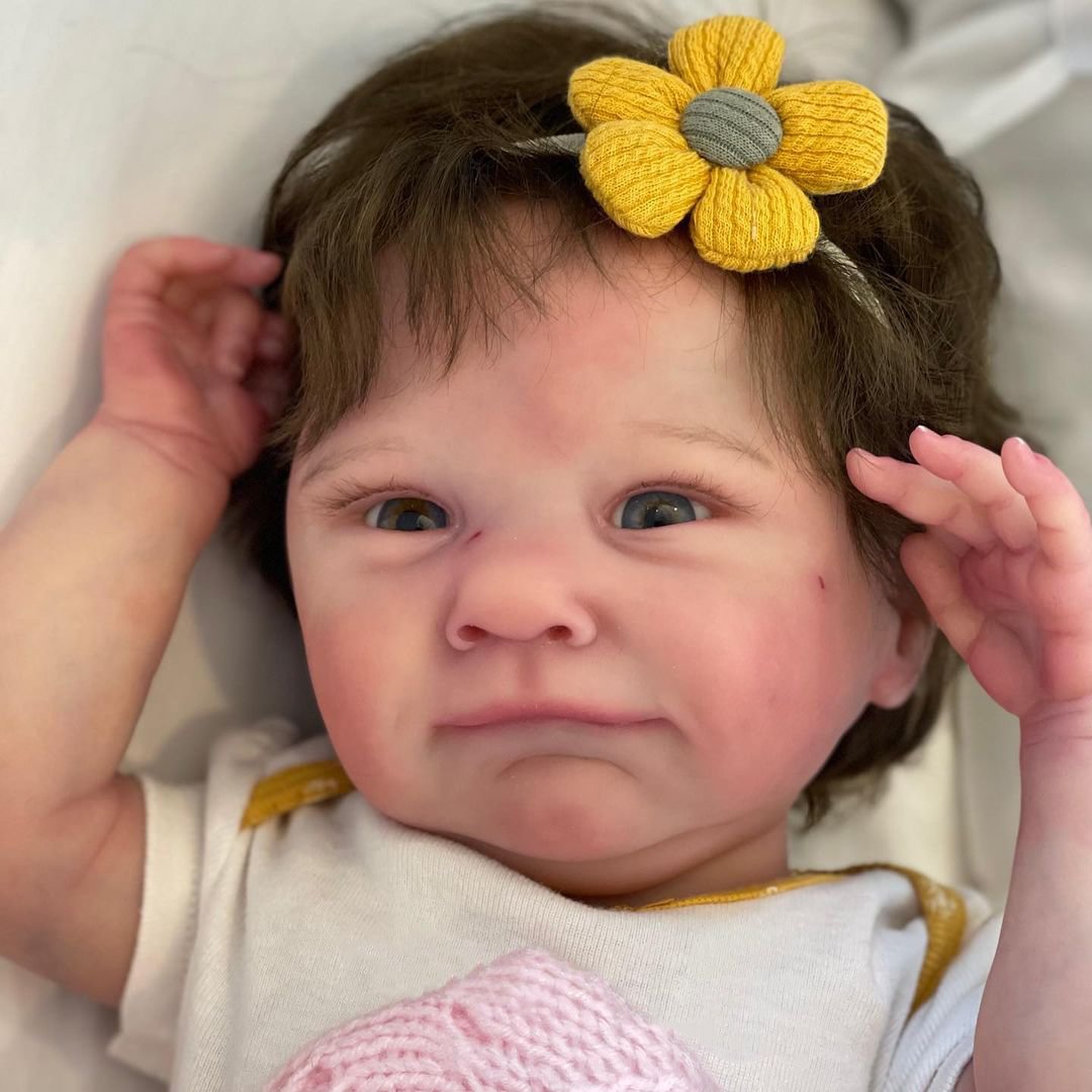 19.5'' Newly Lifelike Reborn Baby Skylar Realistic Fake Baby Toy