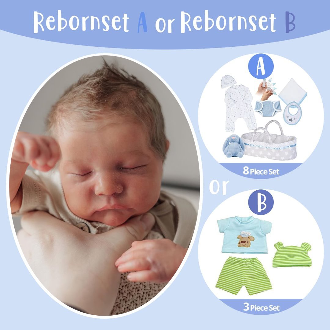 [Silicone Baby]12'' Boy Ralap, Cute Real Life Newborn Reborn Soft ...