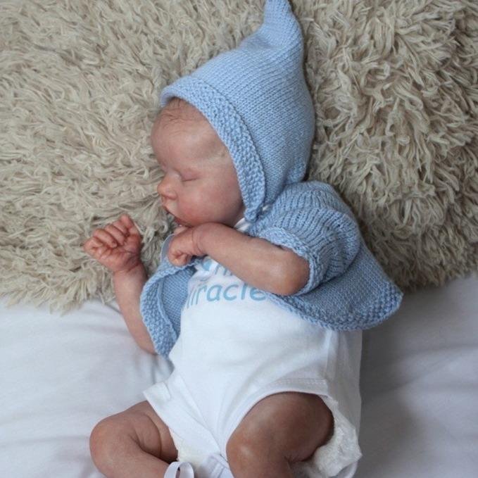 17 '' Heloise Elspeth Preemie Reborn Baby Dolls