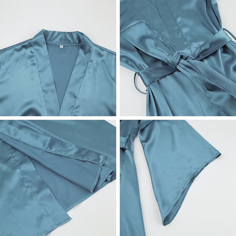 Luxury Long Silk Robe For Women In Multiple Colors | Real Silk Life