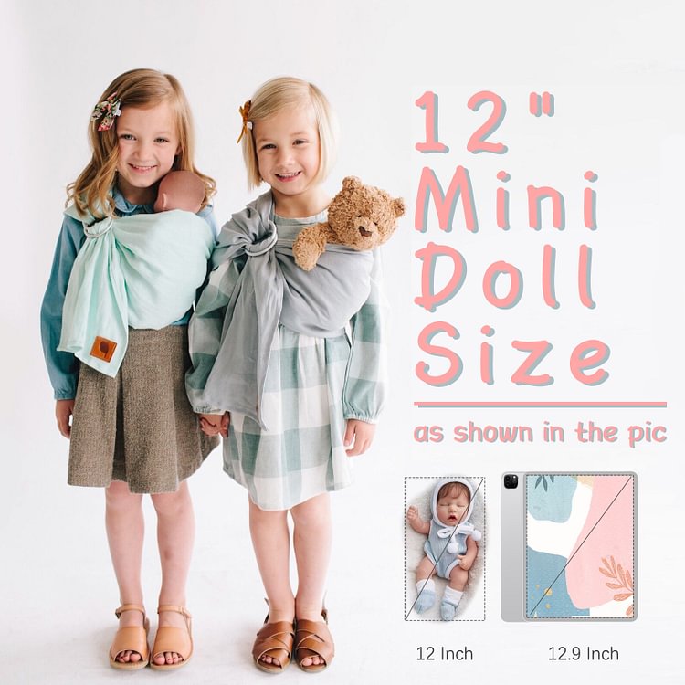 12 '' Real Melanie, Cute Realistic Soft Gentle Touch Silicone Vinyl ...