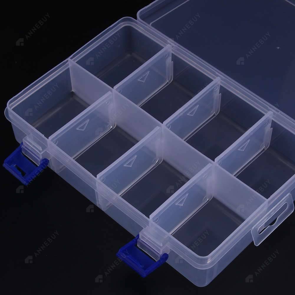 Drill Storage Box-8 Compartment Adjustable Fashion Drill Storage Box